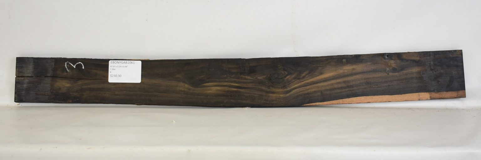 Ebony - Gabon Lumber • Rare Woods USA